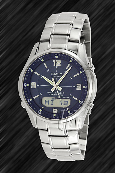 Casio Tough SOLAR FUNKUHR,LCW-M100DSE-2A FUNK, Saphirglas, analog und ...